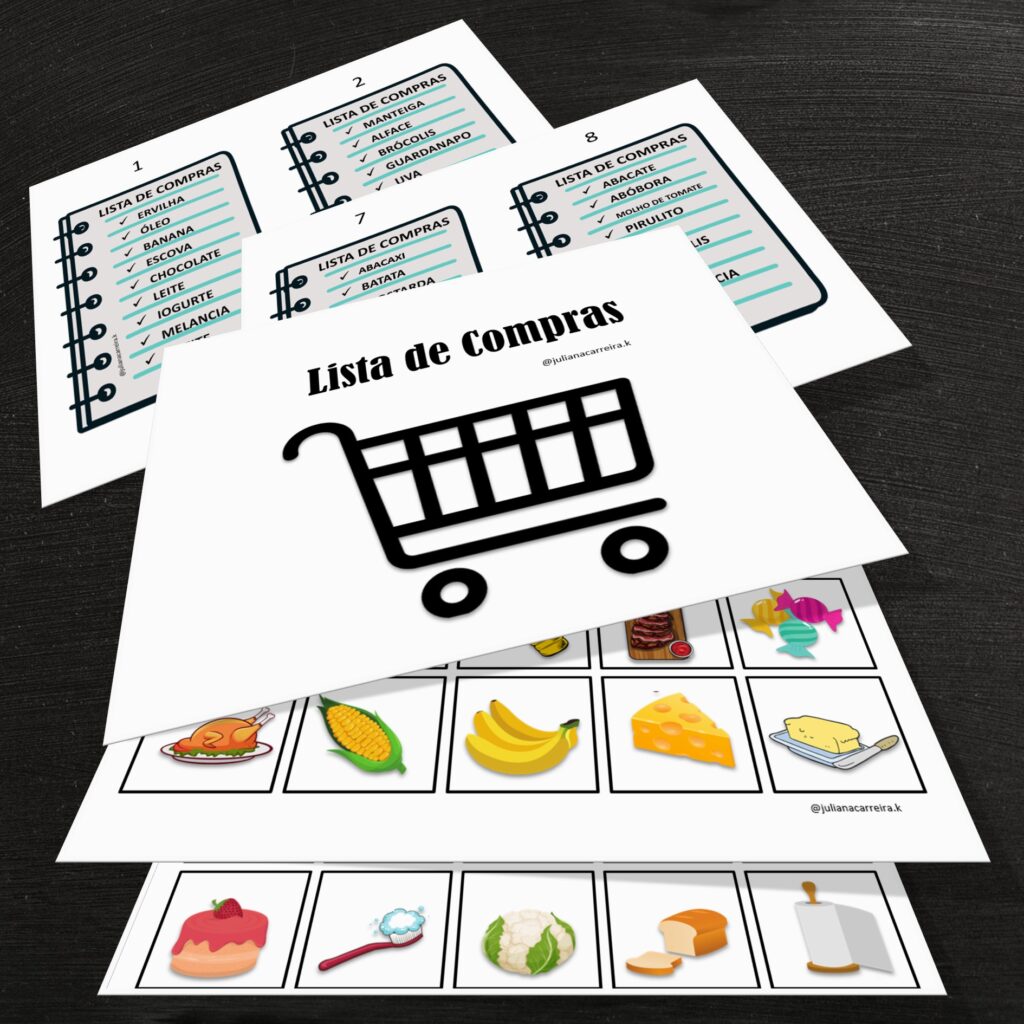 Lista de Compras – Pedagogia aqui em casa – Juliana Carreira