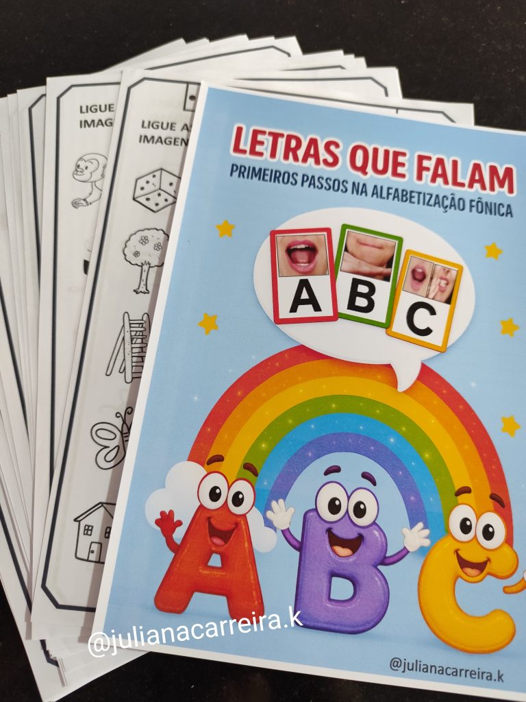 Letras que Falam – Alfabetização Fônica – Pedagogia aqui em casa ...
